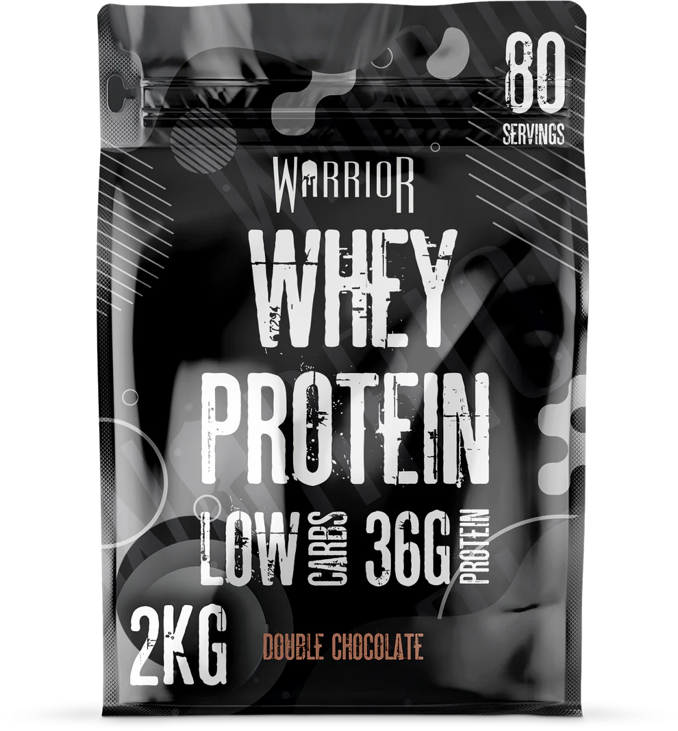 Warrior Whey Protein Powder 2kg - Double Chocolate